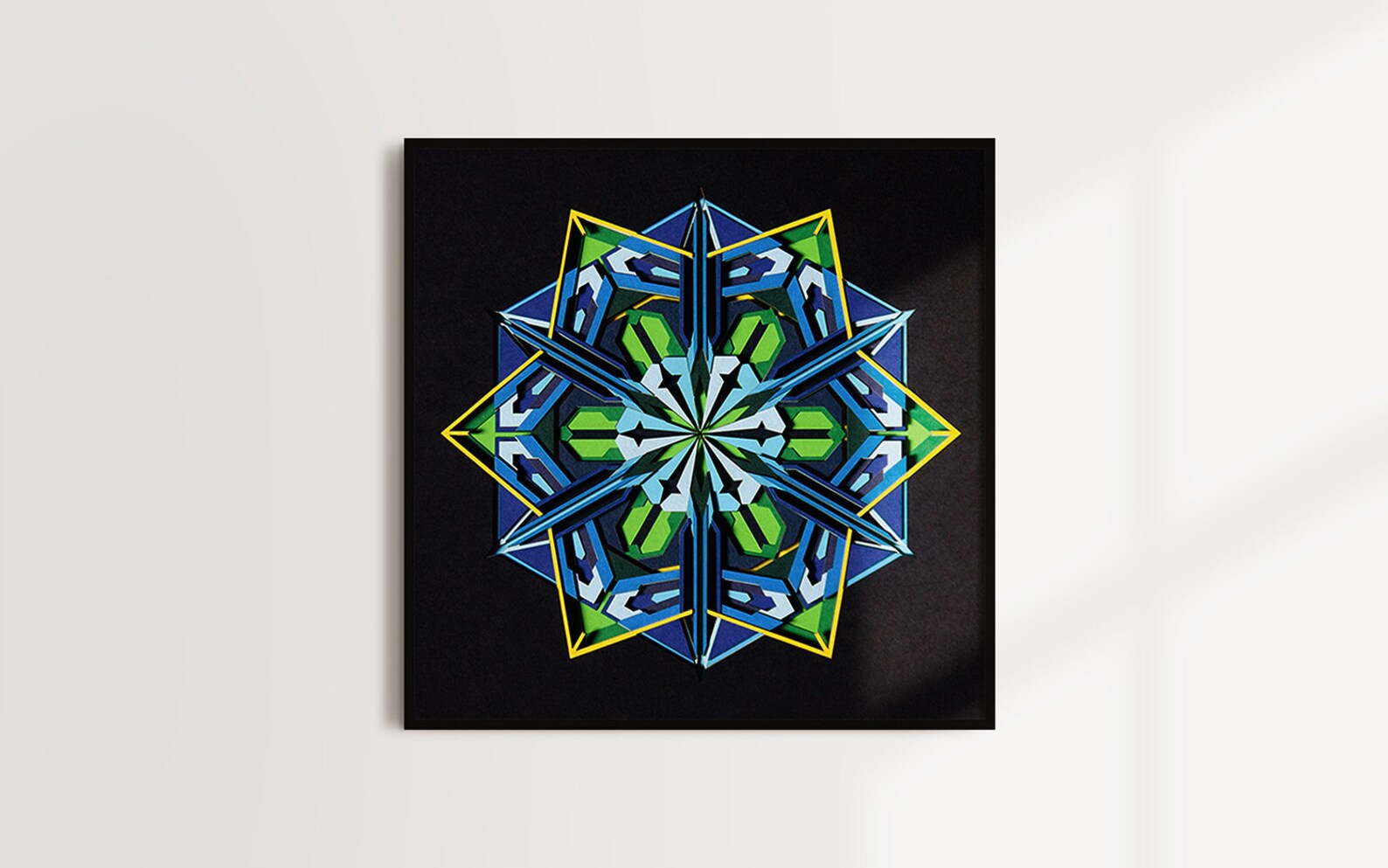 Aurora Northern Lights Paper Sculpture / Original Paper Cut Gift for ...