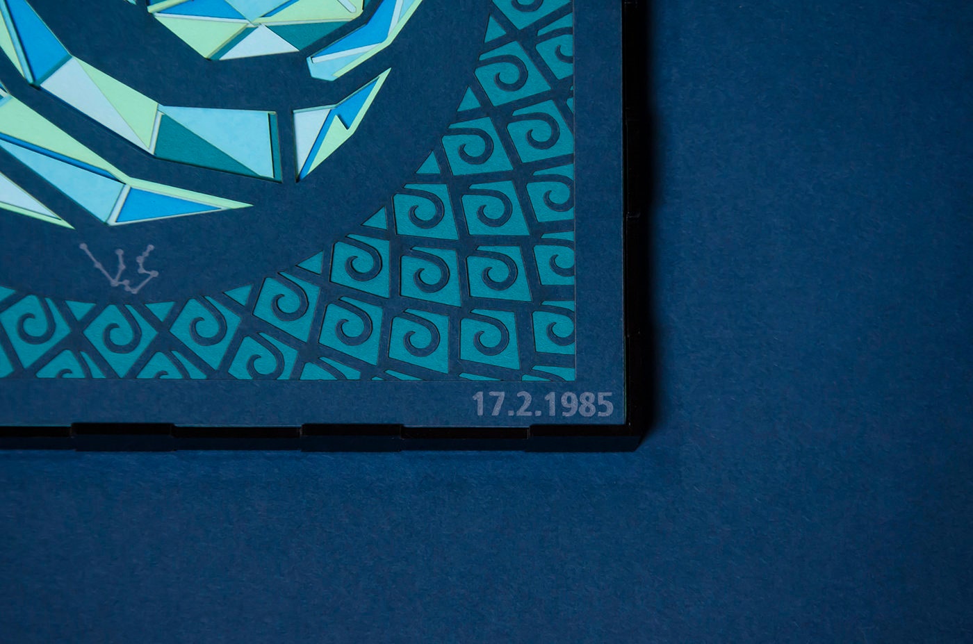 Aquarius Zodiac Paper Sculpture / Personalized Papercut | Etsy