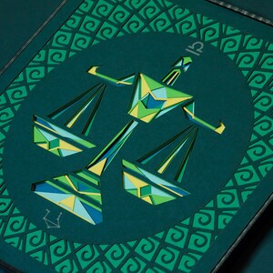 Libra Zodiac Papercut Birthday Gift, Libra Star Sign Wall Art ...