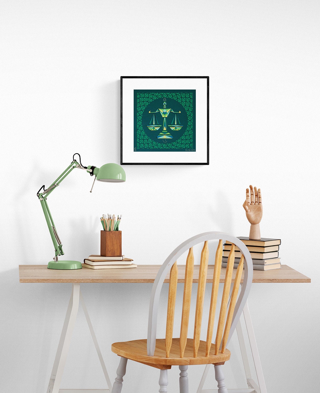 Libra Zodiac Papercut Birthday Gift / Personalized Paper Cut - Etsy