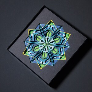 Aurora Northern Lights Paper Sculpture / Original Paper Cut Gift for ...