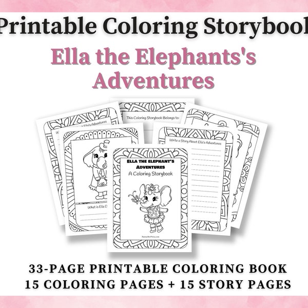 Ella the Elephant - Etsy