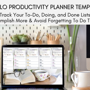 Trello Board Productivity Planner - Kanban - To-do Lists - Project ...