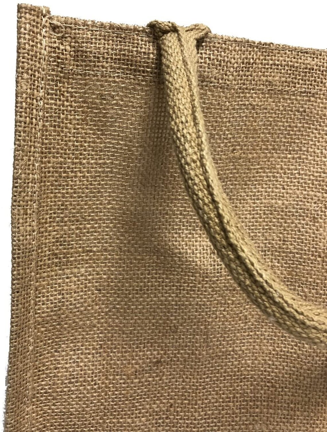 Customizable Reusable Natural Jute Burlap Tote Bag Laminated - Etsy