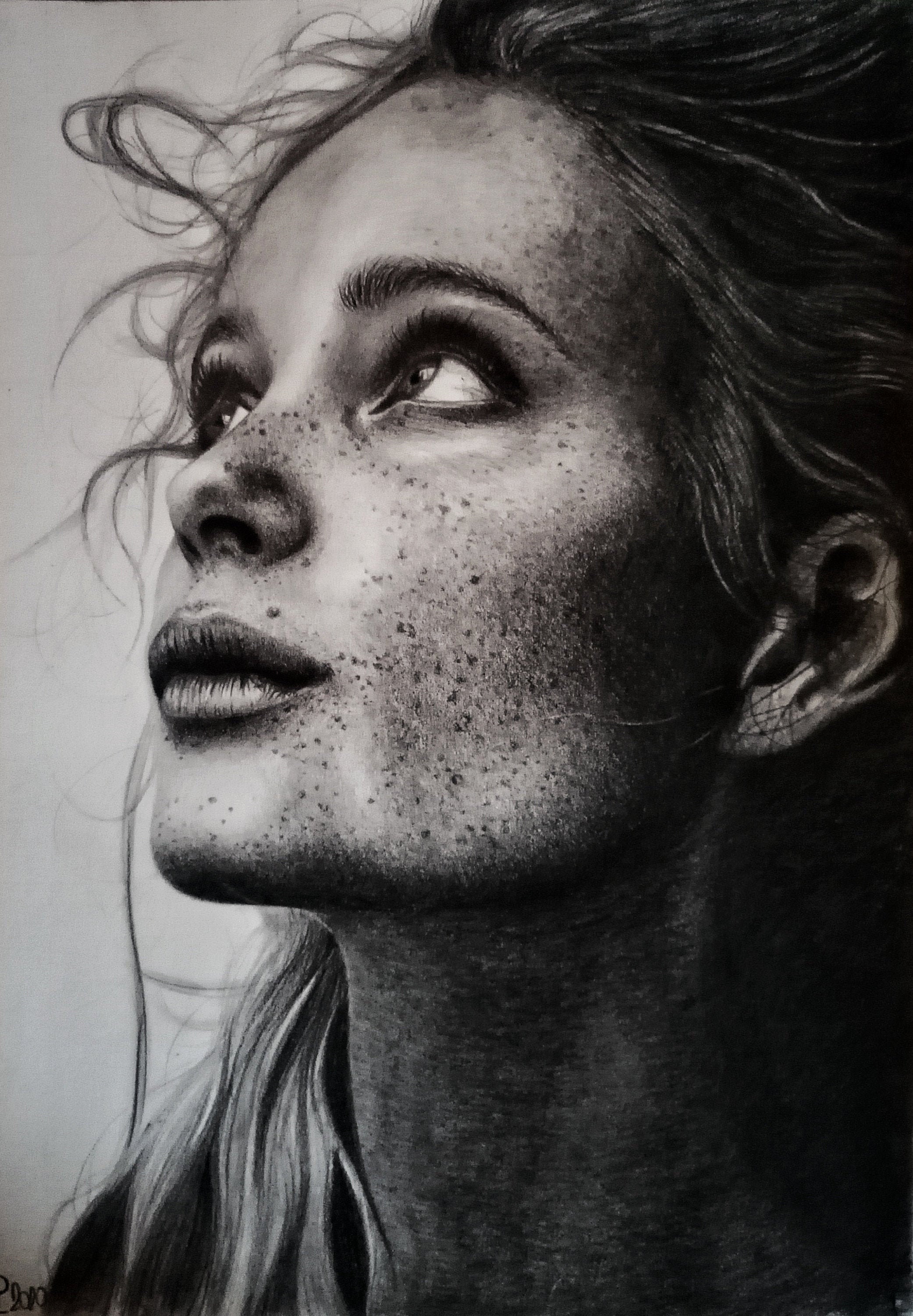 How To Draw A Realistic Face With Pencil