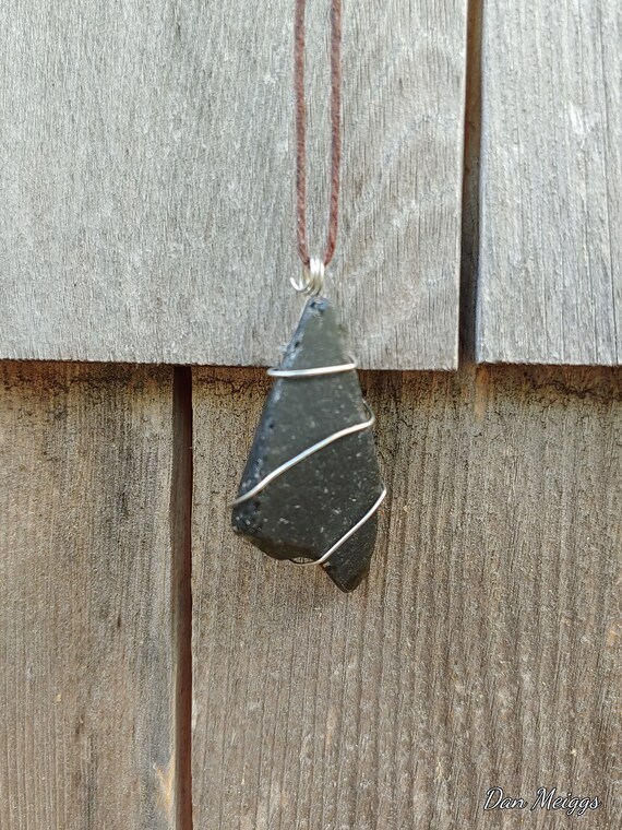 Sea Glass Pirate Glass Pendant Sea Glass Jewelry - Etsy