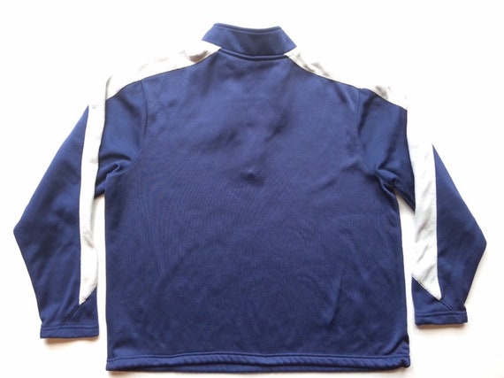Vintage Starter blue with off white front quarter zip… - Gem