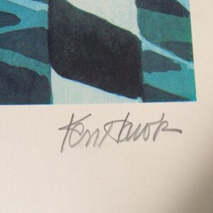 Vintage 90s venice by Artist Ken Hawk. Limited Edition - Etsy