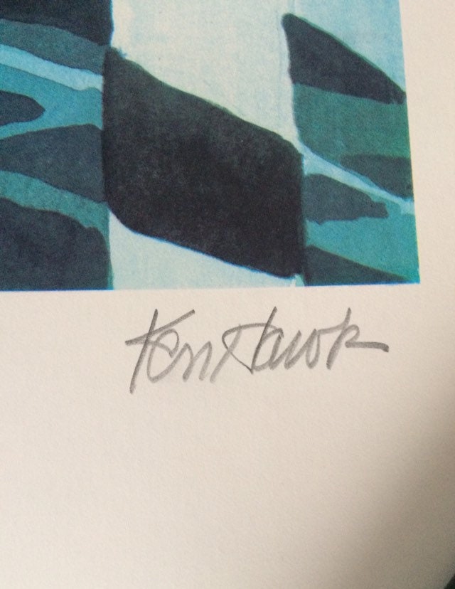 Vintage 90s Venice by artist Ken Hawk. Limited edition | Etsy