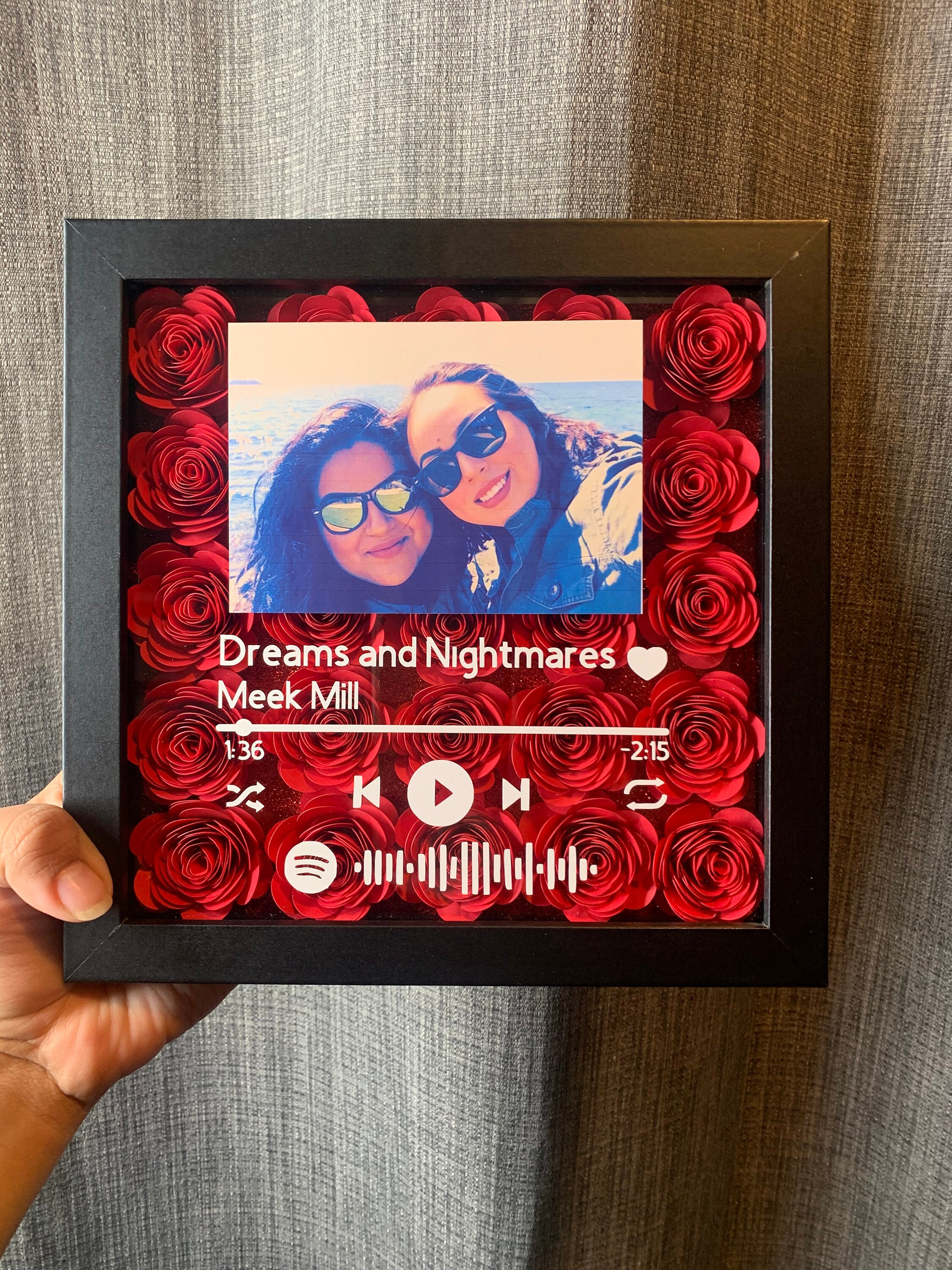 Lose yourself in the music shadow box Mixed Media & Collage Art ...