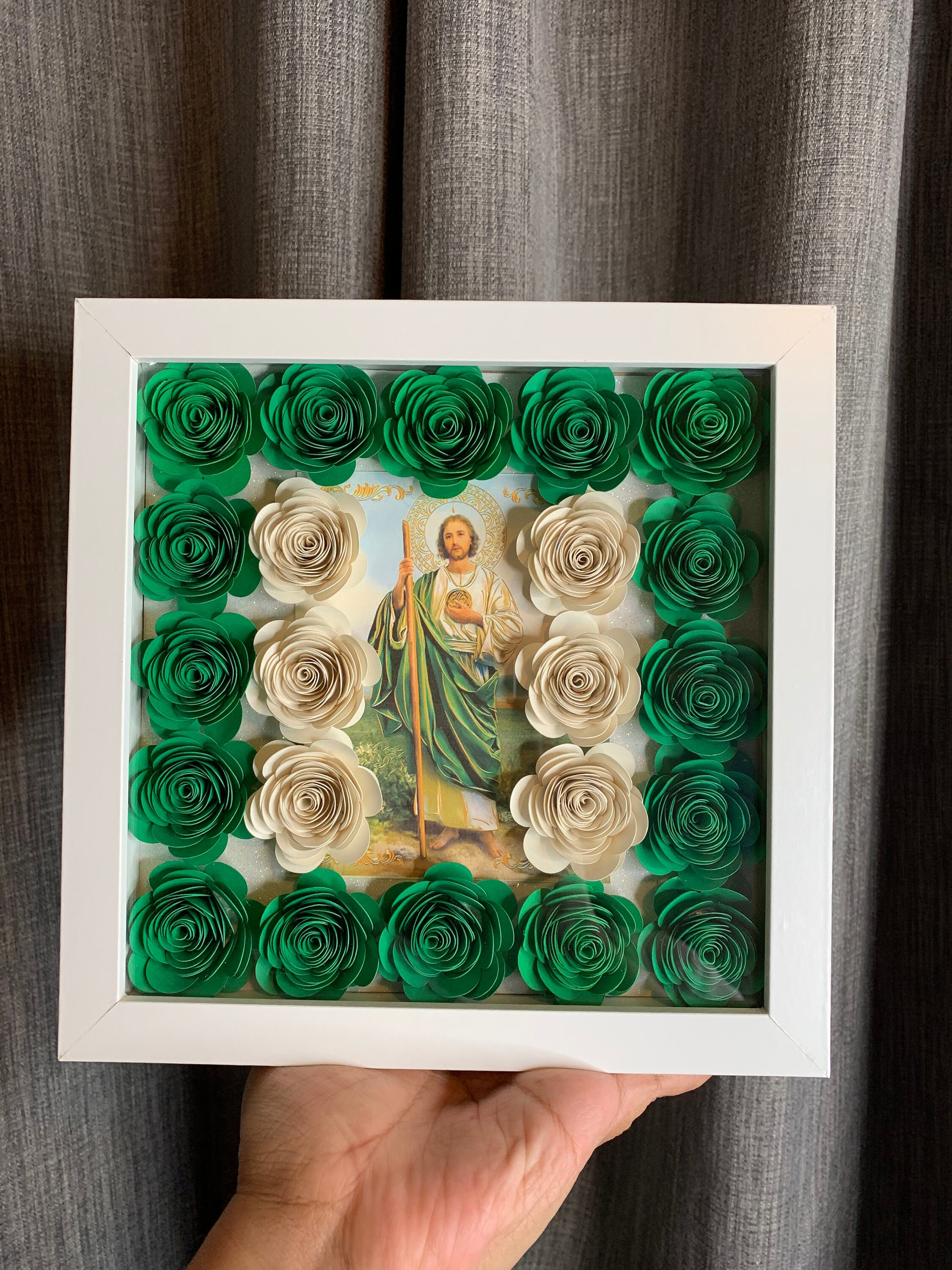 San Judas Tadeo Shadow Box - Etsy