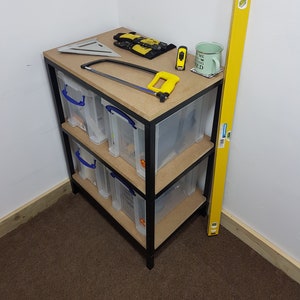19L Really Useful Boxes Storage Shelves DIY Plans and Build Guide ...