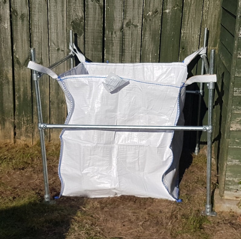 Adjustable Scaffold Bulk Bag Stand Frame - DIY Plans and Build Guide - Etsy