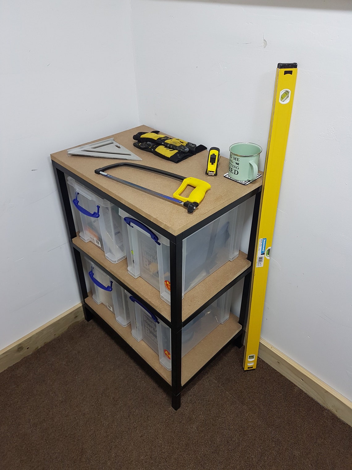 19L Really Useful Boxes Storage Shelves DIY Plans and Build Guide ...