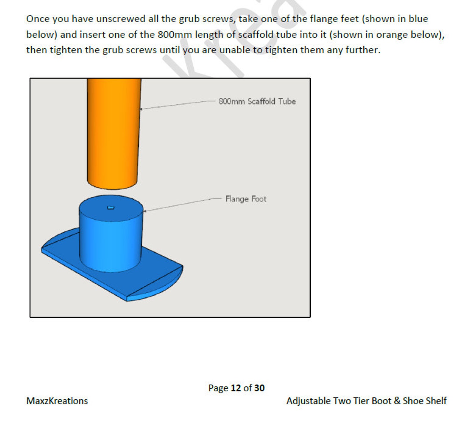 Adjustable Scaffold Two Tier Boot & Shoe Shelf DIY Plans and Build ...