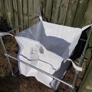Adjustable Scaffold Bulk Bag Stand Frame - DIY Plans and Build Guide - Etsy