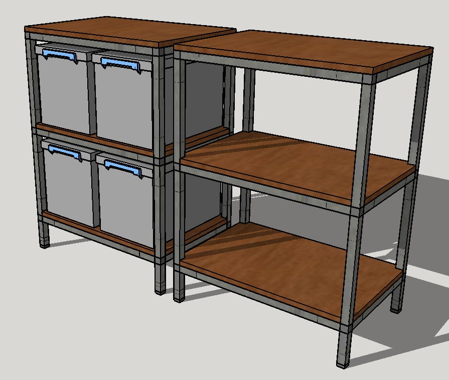 19L Really Useful Boxes Storage Shelves DIY Plans and Build Guide ...