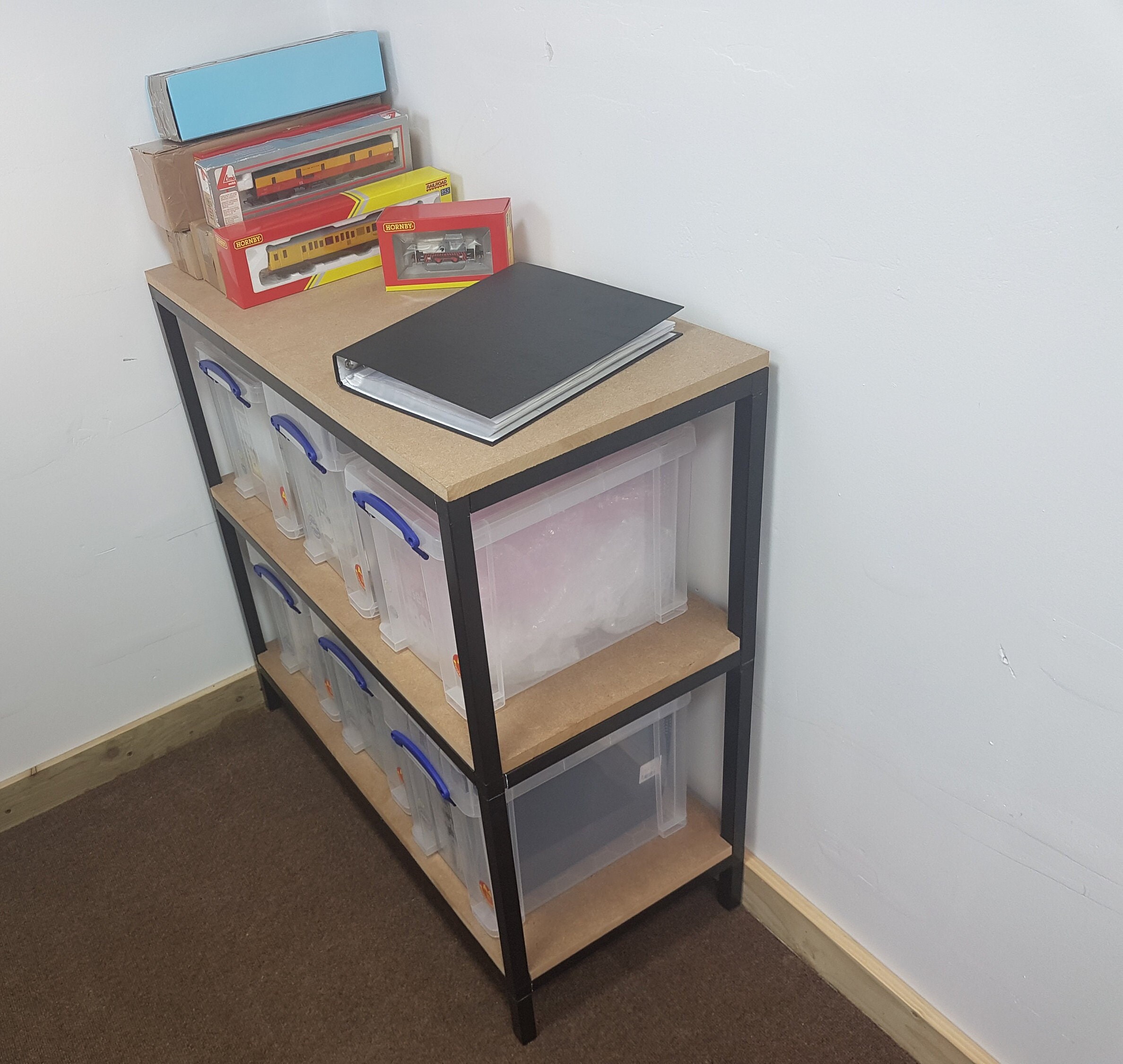 19L XL Really Useful Boxes Storage Shelves DIY Plans and Build Guide ...