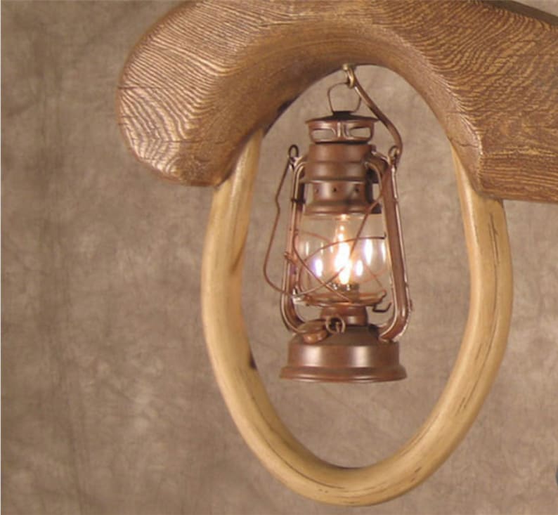 Ox Yoke Light Rustic Chandelier Western Decor Pendant Light - Etsy