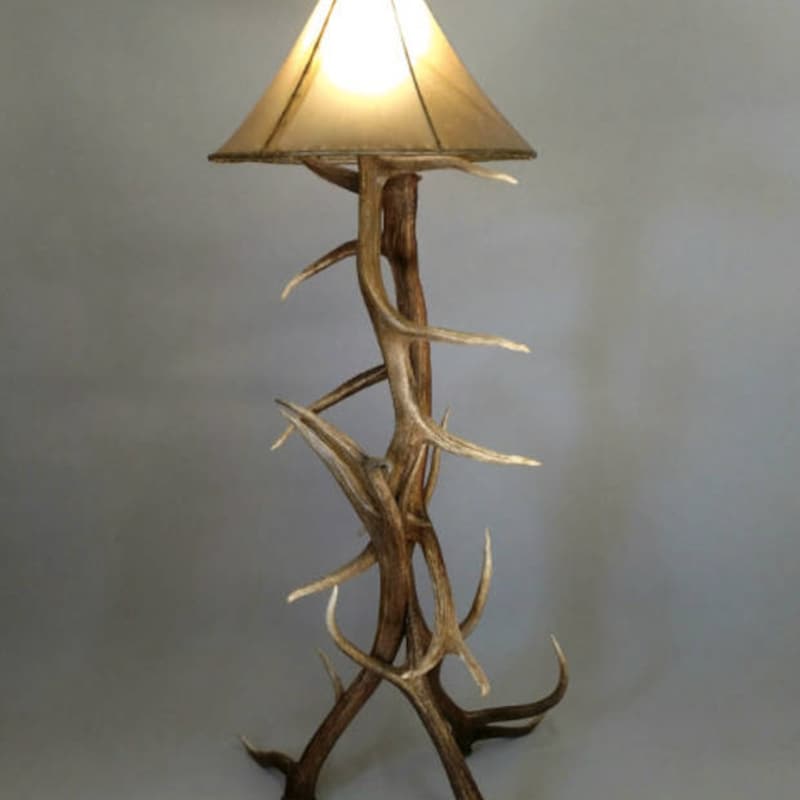 Rustic Floor Lamp - Etsy