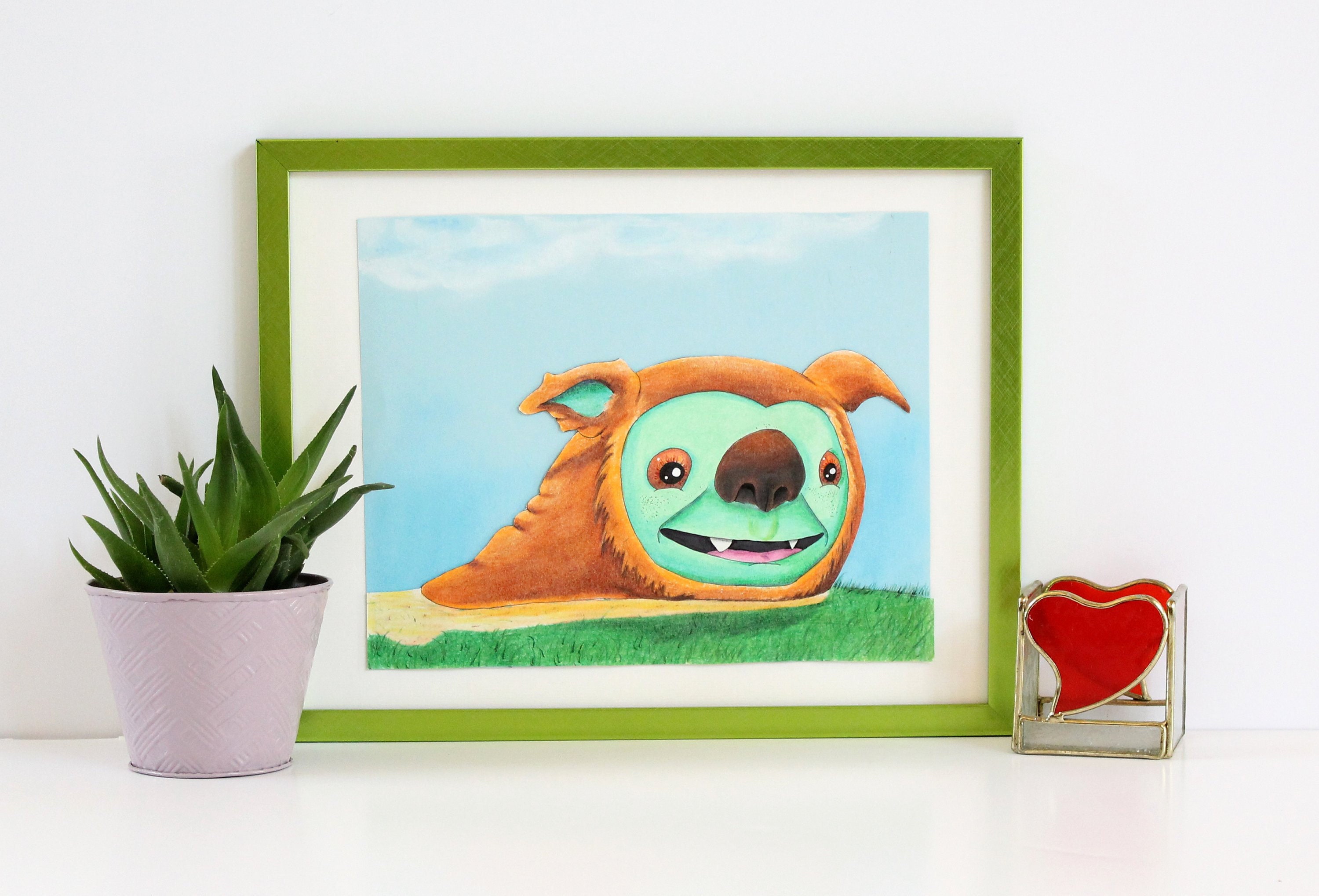 Pig Bear Slug the Creepy Cute Monster Animal and a Funny Fantasy ...