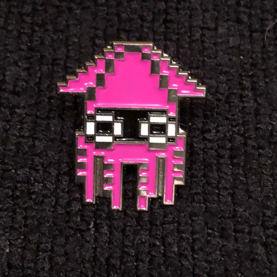1 Pink Blooper Video Game Bad Guy Pin | Etsy