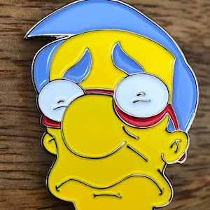 Crying Milhouse 1.5" Soft Enamel Pin - Etsy