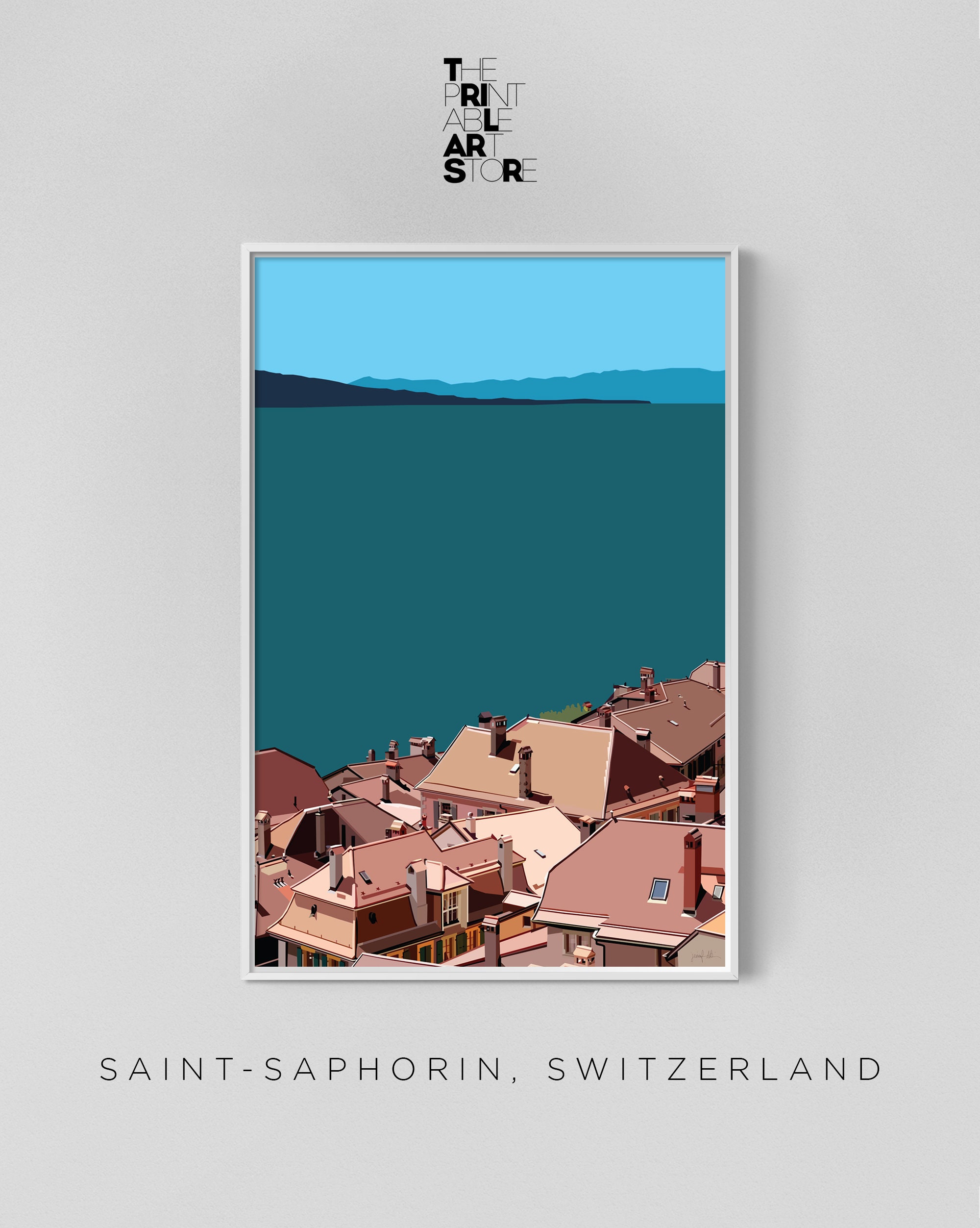 Office Poster for Printing European Architecture Picture - Etsy