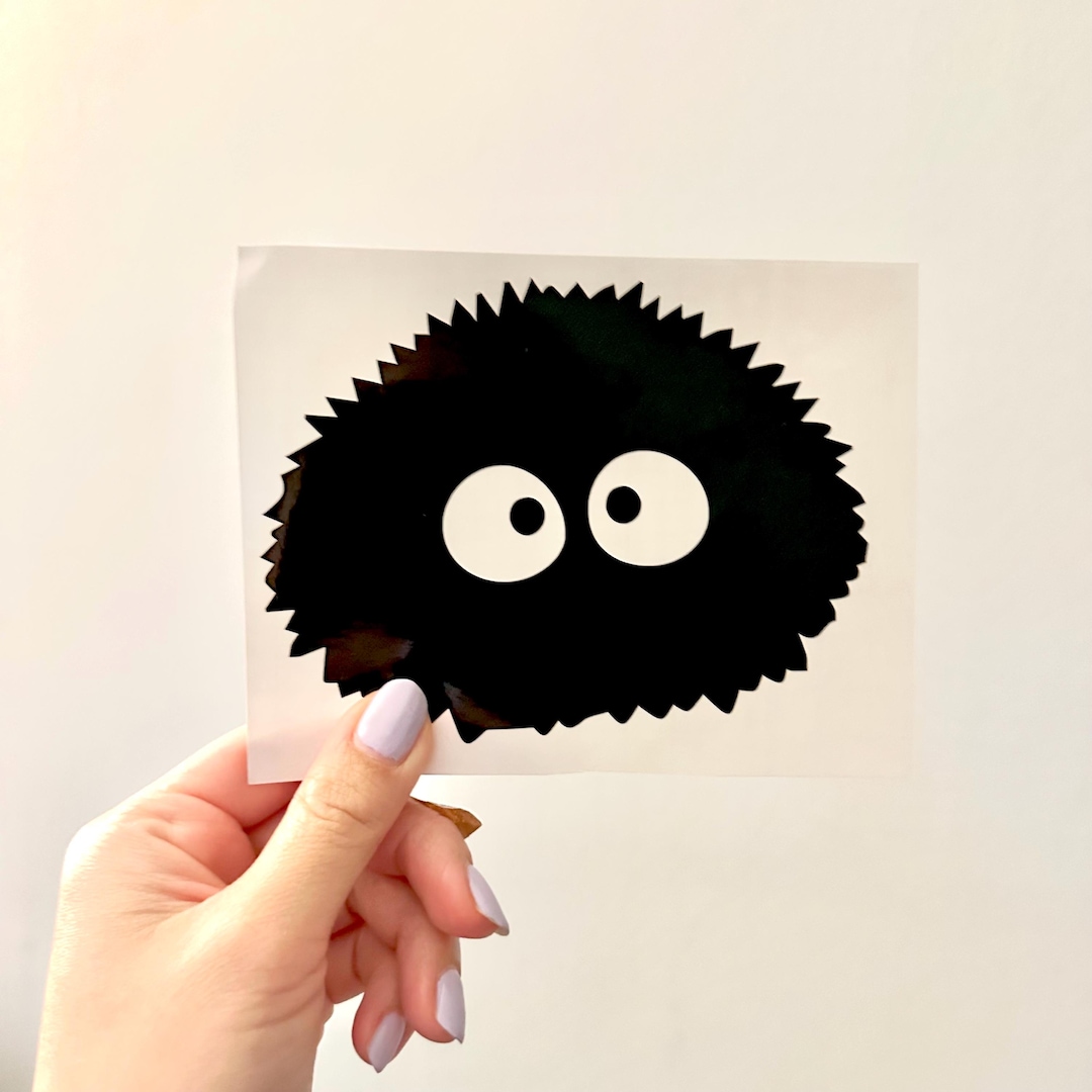 Soot Spirited Away Sticker Anime Vinyl Decal // Window, Car Bumper, Car ...