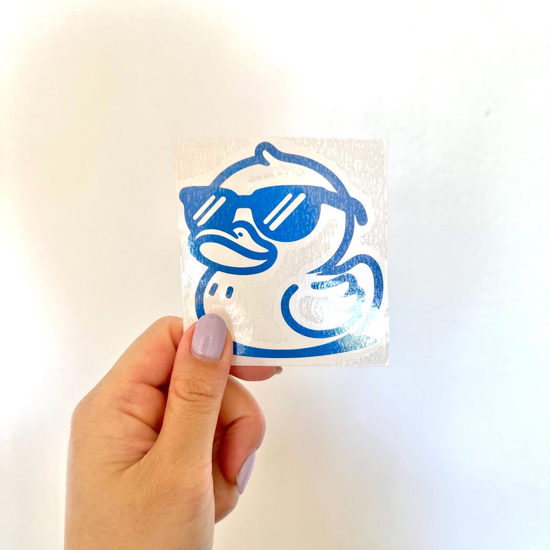 Rubber Ducky Vinyl Decal // Car Sticker, Bumper, Water Bottle Sticker ...