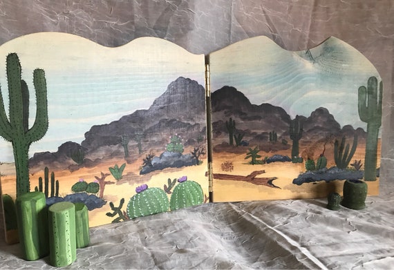 Toys & Games Toys Play scene,backdrop,toy backdrop,peg doll play scene ...