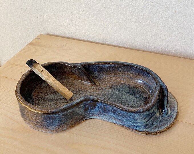 Vintage Studio Pottery Ceramic Catch All Dish : Entryway / Coffee Table ...