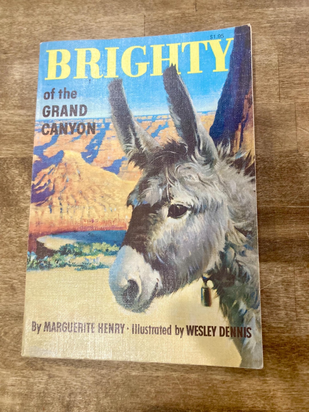 Vintage Book - Brighty of the Grand Canyon - Etsy