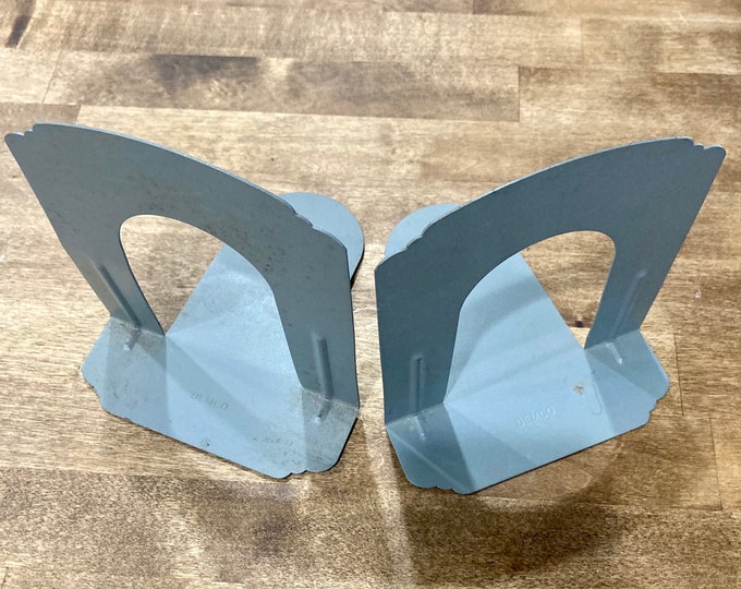 Pair of Vintage DEMCO Metal Library Bookends - Etsy