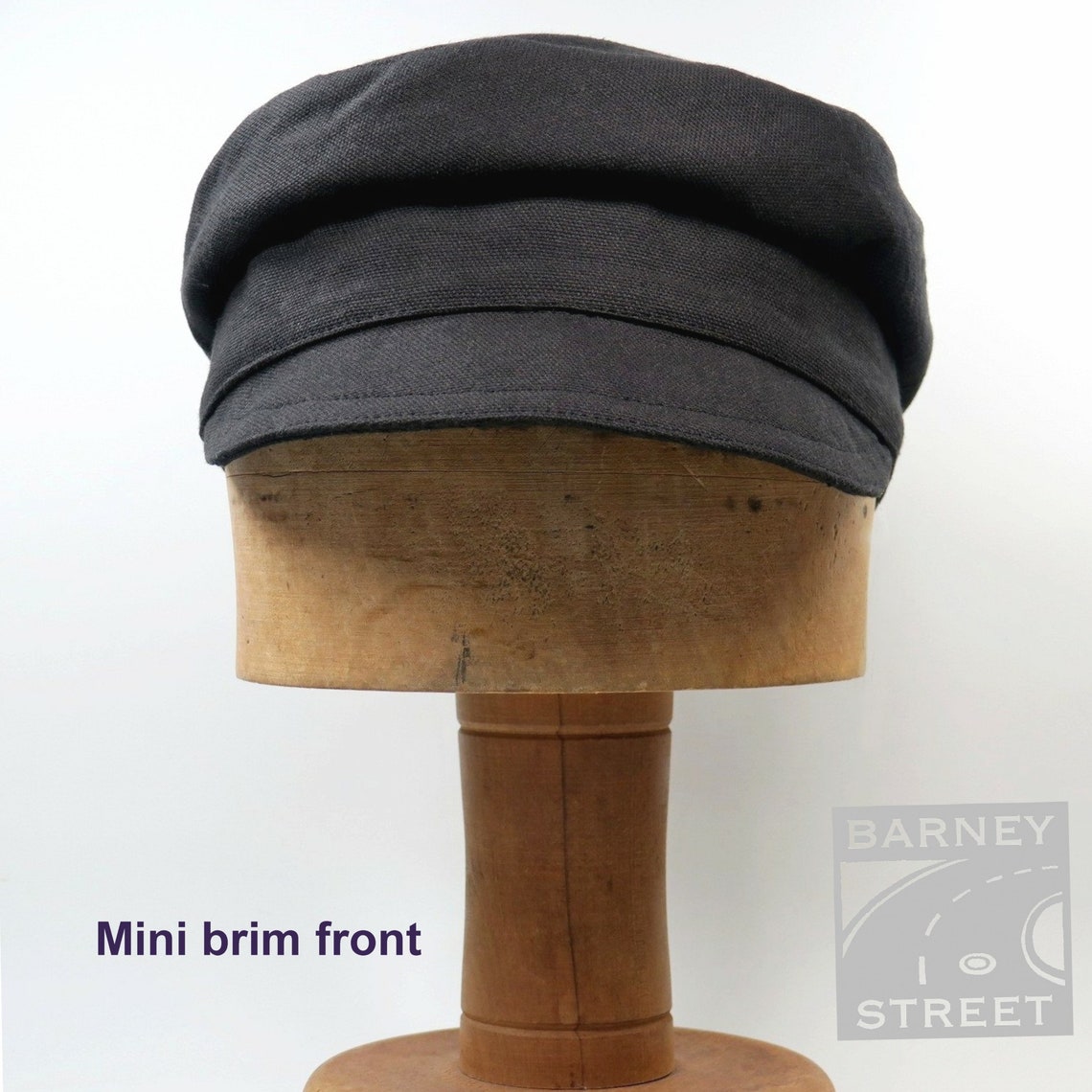 Fiddler on the Roof Hat Black Cotton Linen Tevye Fisherman - Etsy