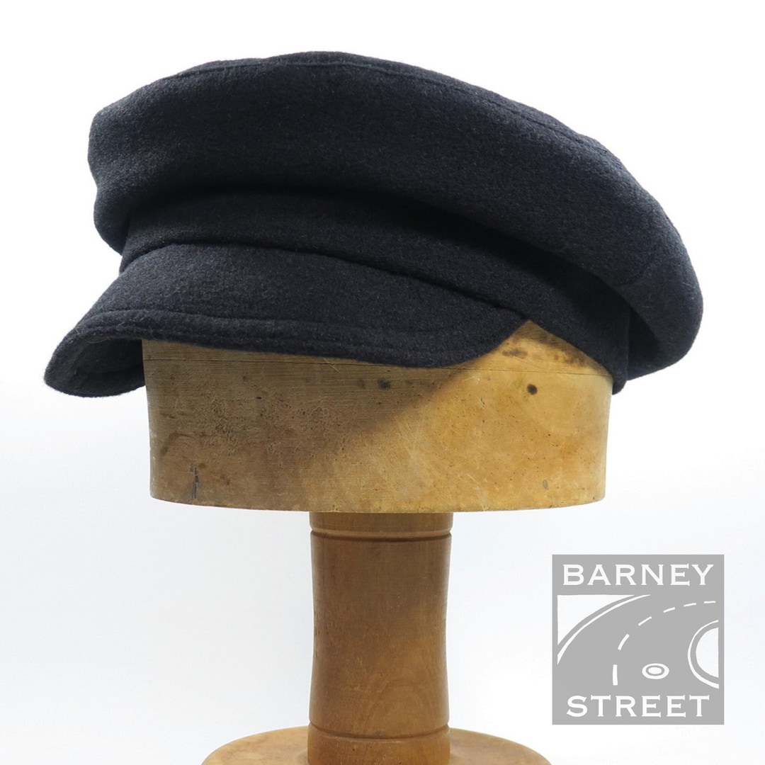 Russian Revolutionary Cap Black Pure Wool - Etsy