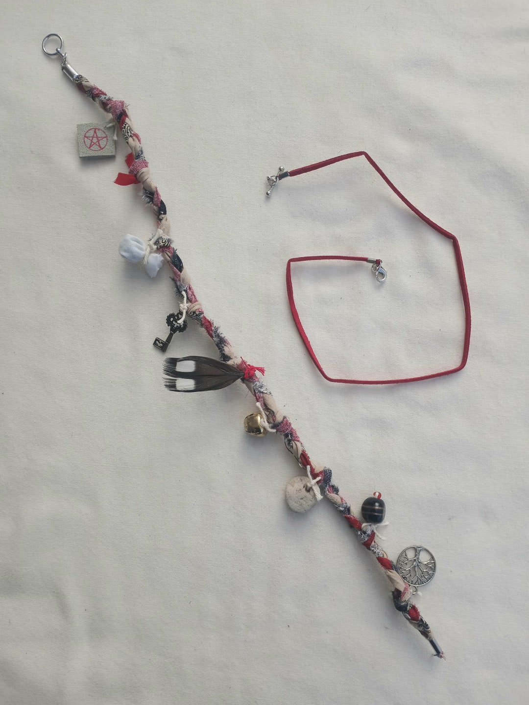 Protection Witch's Ladder, Wearable, Handmade - Etsy