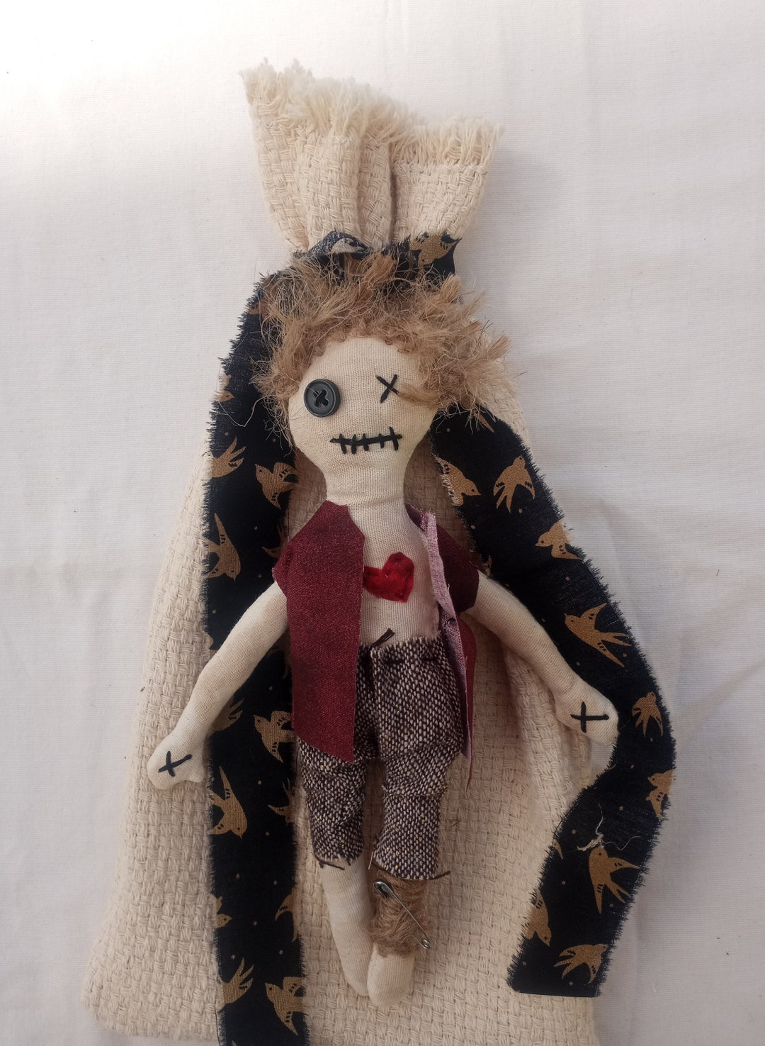 Voodoo Doll, Poppet, Handmade - Etsy