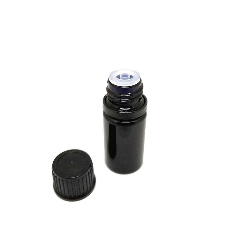 Miron Glass Essential Oil Bottle Euro Dropper Drop Tamper Evident Cap ...