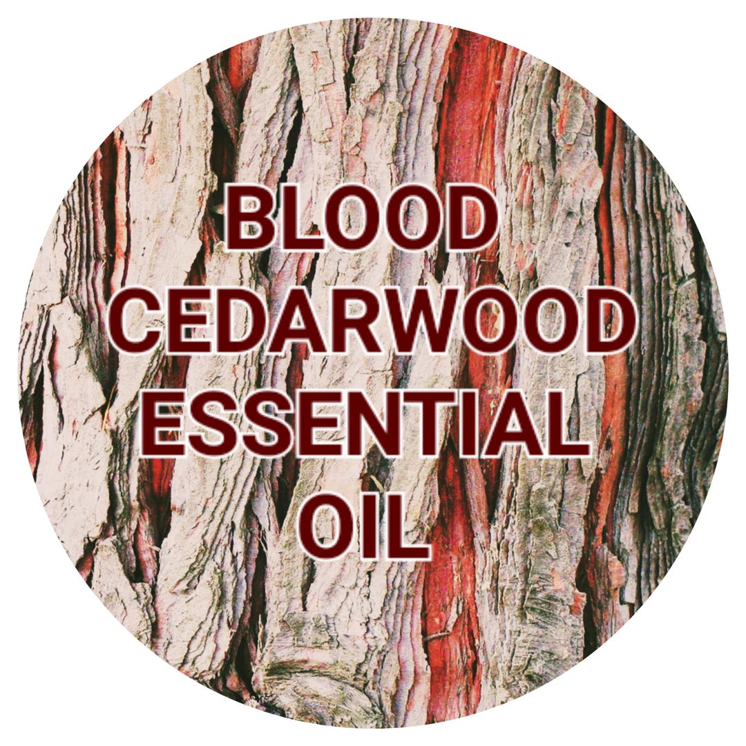 Blood Cedarwood Essential Oil Juniperus Virginiana USA Eastern Redcedar ...