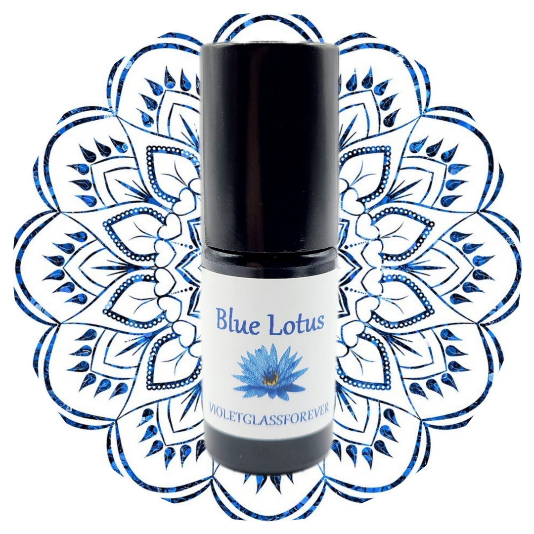 Blue Lotus Flower Perfume All Natural Organic Jojoba Oil Roll On - Etsy