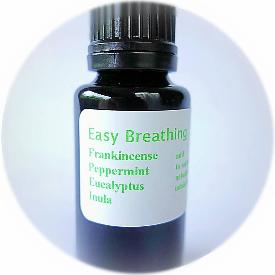 Easy Breathing Essential Oil Aromatherapy Blend Organic Natural Diffuse ...