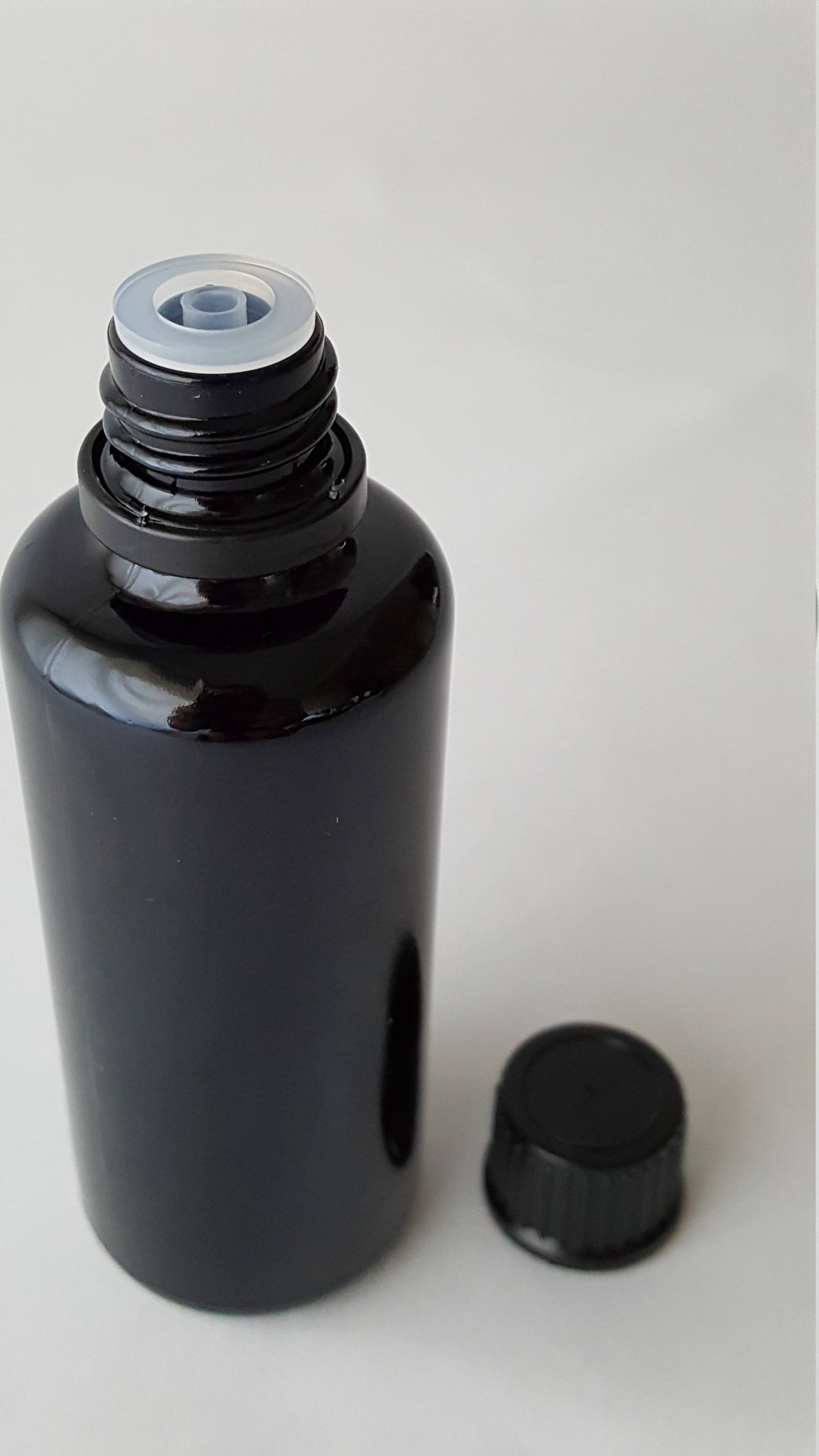 Miron Glass Essential Oil Bottle Euro Dropper Drop Tamper Evident Cap ...