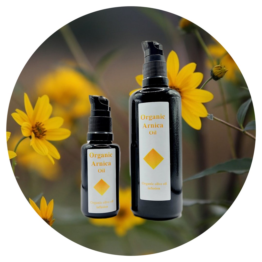Arnica Infused Olive Oil With Helichrysum Organic Arnica Montana Flower ...