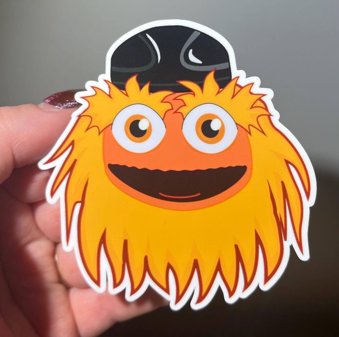 Gritty Flyers Sticker Decal- Philly Sports Philadelphia Phillies - Etsy
