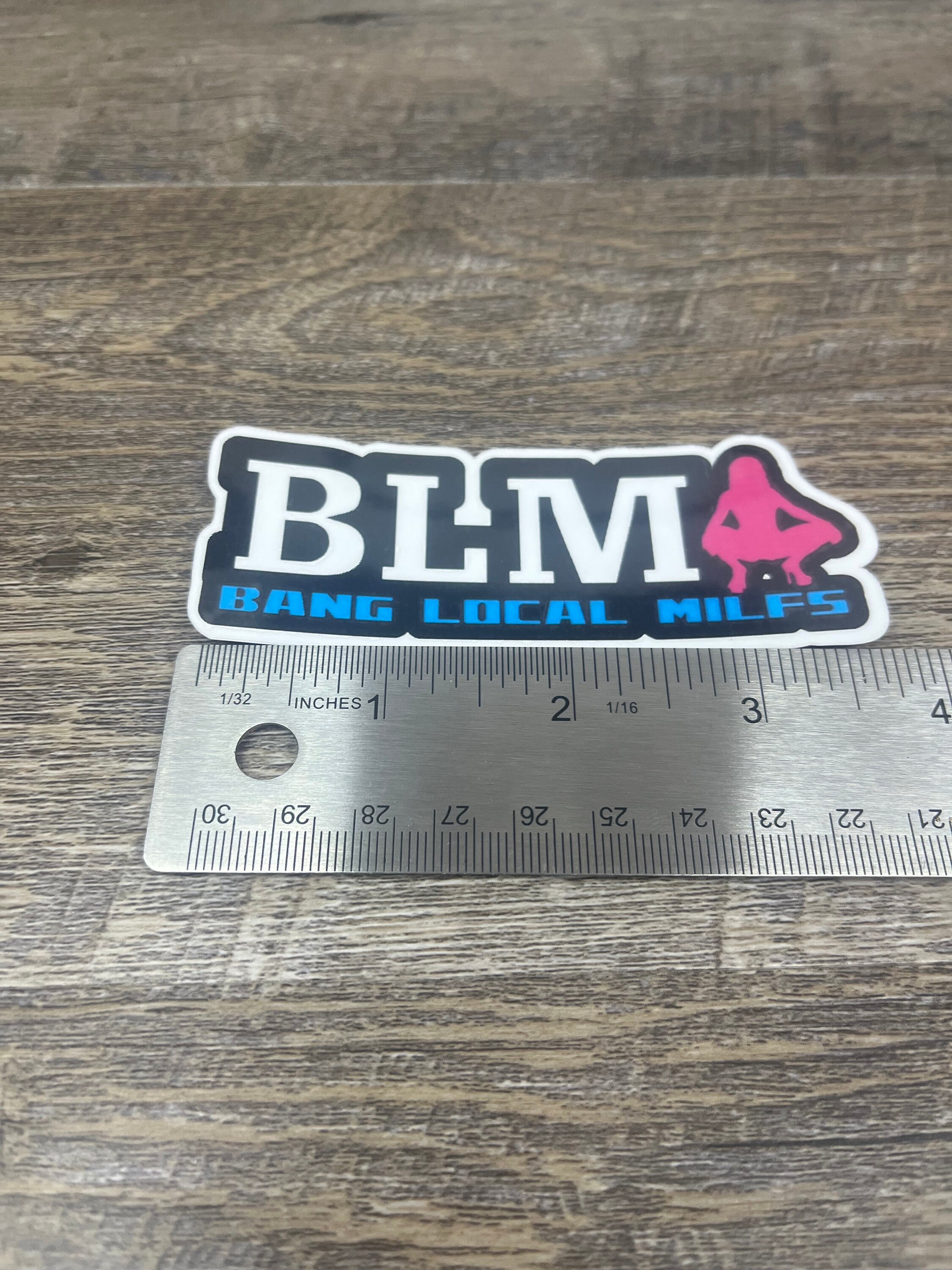 BLM Bang Local MILFS Sticker- MILF Decal - Etsy