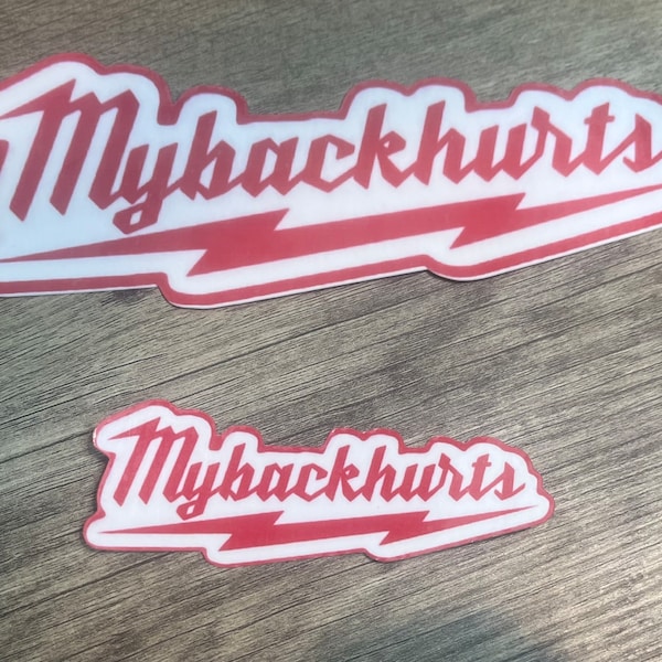 My Back Hurts Milwaukee Svg - Etsy