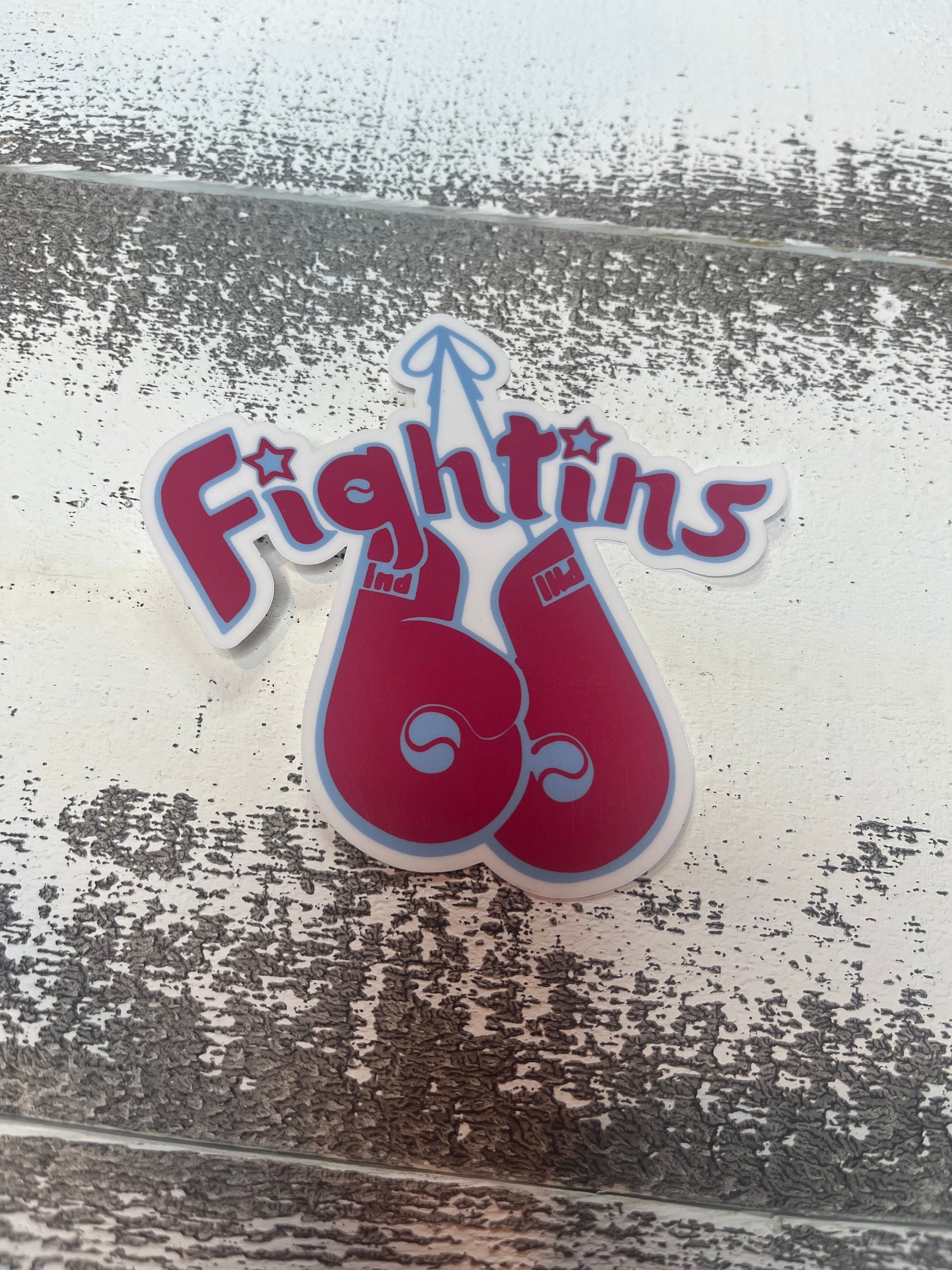 Fightin Phillies Retro Sticker Decal Philly Sports Team Sticker ...