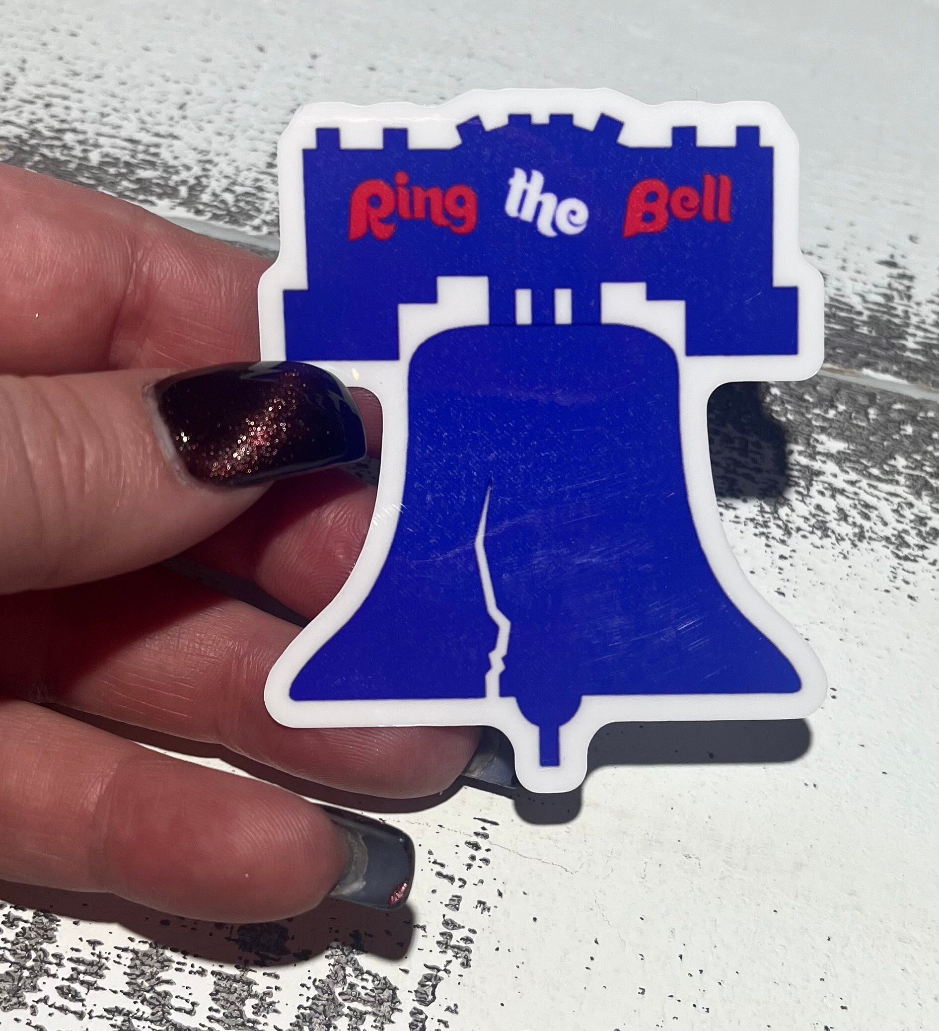 Phillies Ring the Bell Sticker Decal- Philly Sports Team Sticker ...