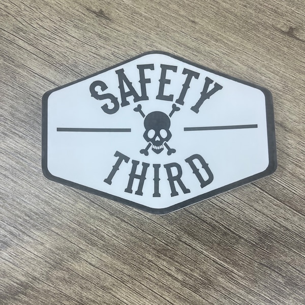 Safety Third - Etsy